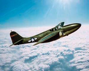 Hobby-Craft-Canada 1/48 YP-59 Airacomet Jet Fighter US/RAF