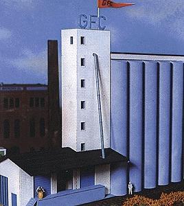 Heljan Midwestern United States Grain Elevator Kit HO Scale Model ...