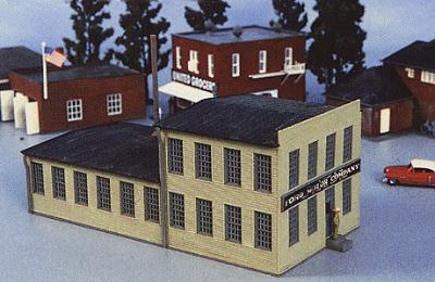 Heljan Old-Time Wooden Factory Building - Kit 4-3/8 x 8-3/8 x 4-13/16 ...