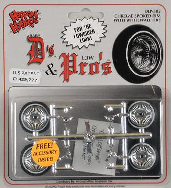 Hoppin-Hydro DLP502 1/24-1/25 Baby D's Chrme/Low Pro #502