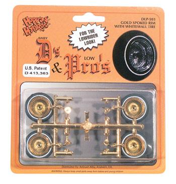 Hoppin-Hydro DLP503 1/24-1/25 Baby D's Gold/Low Pro
