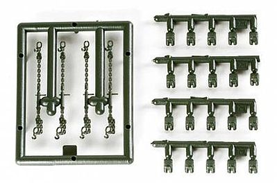 Herpa Wheel Chocks & Lashing Chains HO Scale Model Railroad Road ...