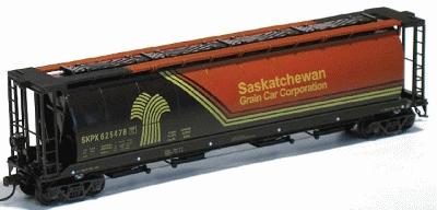 Herpa Canadian Cylindrical Covered Hopper Saskatchewan - HO-Scale #12053
