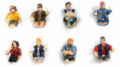 Herpa Working People - Truck Drivers HO Scale Model Railroad Figure #52481