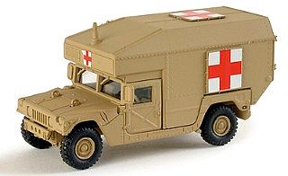 Herpa M997 Hummer US Army Ambulance (Tan) HO Scale Model Railroad ...