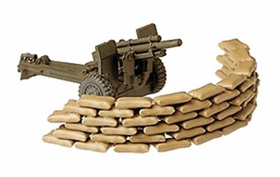 Herpa Sand Bags pkg(70) HO Scale Model Railroad Building Accessory #740616