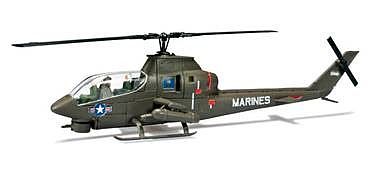 Herpa AH1 Cobra US Army Attack Helicopter HO Scale Model Railroad ...