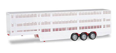 Herpa Cattle Trailer Various Standard Colors HO Scale Model Railroad ...