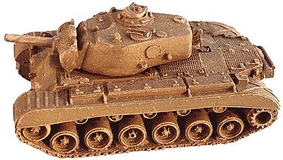 Heiser Amer M45 Pershing 105mm - HO-Scale #353