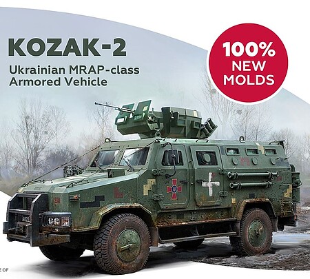 ICM Kozak-2 Ukrainian MRAP-Class Armored Vehicle