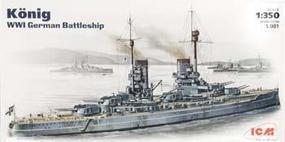 New ICM 1/350 Scale Battleship Models