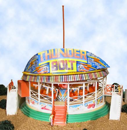 Intl-Hobby-Corp Thunderbolt Carnival Ride Kit HO