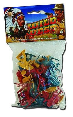 Imex Wild West Figures Plastic Model Military Diorama #42001