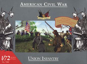 Imex 1/72 Civil War Union Infantry (50) #7202