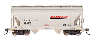 Intermountain ACF 2-Bay Center-Flow Covered Hopper BNSF Railway HO ...