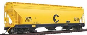 Intermountain Chessie Hopper Car HO Scale Model Train Freight Cars