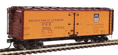 Intermountain R-30-18 40' Wood Reefer Pacific Fruit Express HO Scale ...