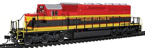 Kansas City Southern Model Train Locomotives
