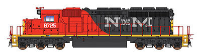 Intermountain SD40-2 DCC NdeM