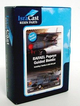 Isradecal Rafael Popeye Guided Bombs (Resin) Plastic Model Aircraft ...