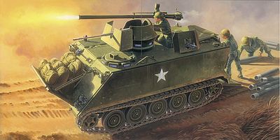 Italeri M113 Armored Cavalry Assault Vehicle Plastic Model Military ...