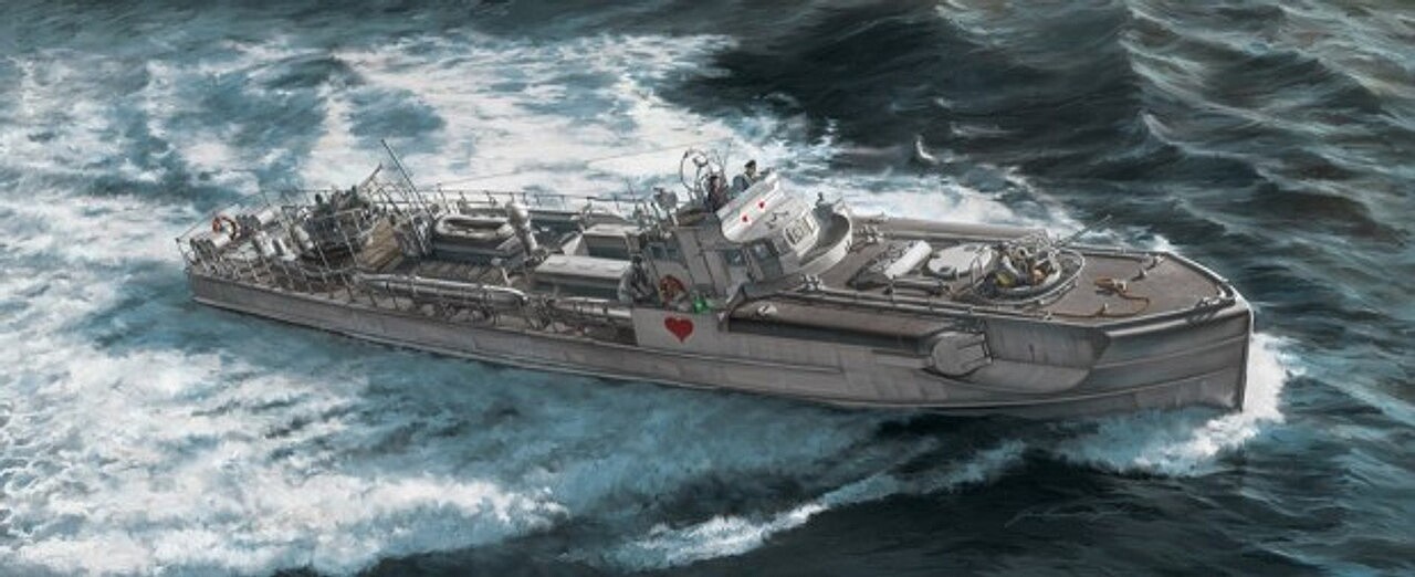 Italeri Schnellboot Typ S-38 Plastic Model Military Ship Kit 1/35 Scale ...