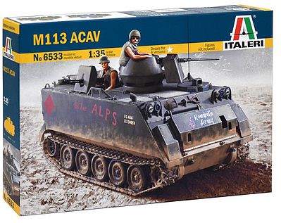 M113 APC Tank Plastic Model Military Vehicle Kit 1/35 Scale #6533s by ...