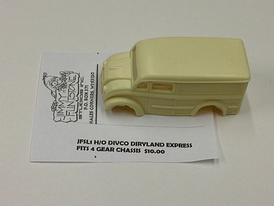 JimmyFlintstone Divco Dairyland Express Body for 4-Gear Chassis Resin ...