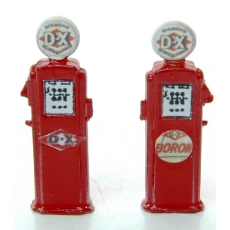 JL Deluxe Costum Gas Pump 2/ - HO-Scale (2)