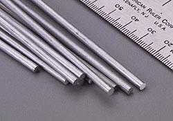 K-S Aluminum Rod 1/8'' Hobby and Craft Metal Wire and Metal Rod #3043