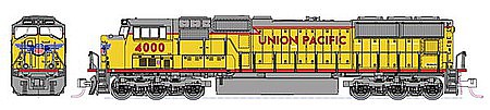 Kato N EMD SD70M UP 4000 W/dcc