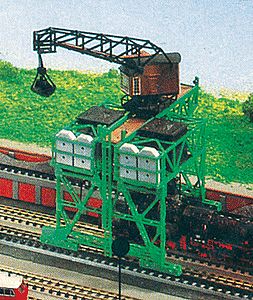 Kibri Large Coaling Station Kit N Scale Model Railroad Building #37442