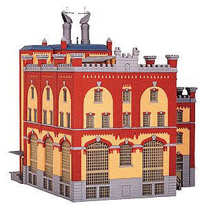 Kibri Brewery in Rheinfelden HO Scale Model Railroad Building Kit #39825