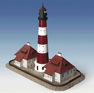 Kibri Lighthouse w/Living Quarters - N-Scale #7300