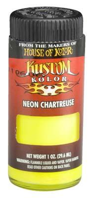 KustomKolor Neon Chartreuse Enamel 1 oz