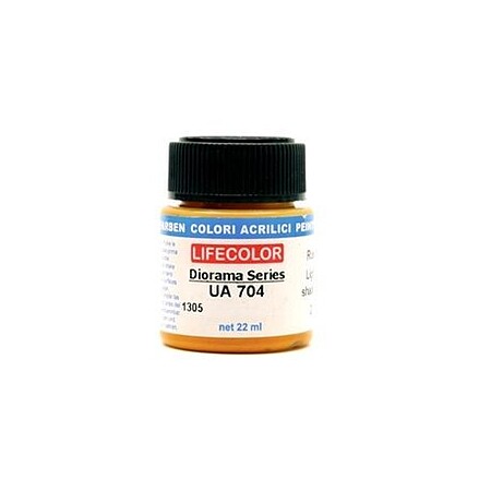 Lifecolor Rust Light Shadow 2 Acrylic for CS10 (22ml Bottle) #704