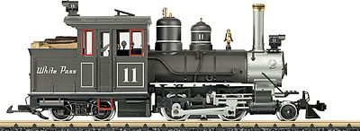 LGB Steam Forney 2-4-4 - Standard DC White Pass & Yukon #11 (black ...