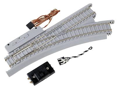Life-Like Power-Loc(tm) Track, Nickel Silver Right Hand Switch - HO ...