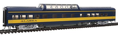 Life-Like-Proto 85' ACF Dome Coach Lighted Alaska Railroad HO Scale ...