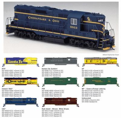 Life-Like-Proto PROTO 2000 Diesel EMD GP7 Phase II - Powered - Standard DC Pennsylvania #8580 ...