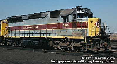 Life-Like-Proto EMD SD45 Sound & DCC - Erie Lackawanna #3627 HO Scale ...
