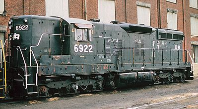 Life-Like-Proto EMD SD9 DCC Conrail #6922 (black, white)