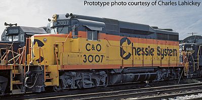 Life-Like-Proto EMD GP30 DCC Chessie System/C&O #3007