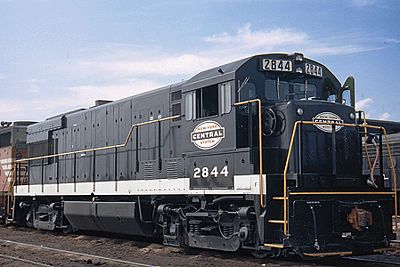 Life-Like-Proto GE U30B DC New York Central #2852 (black, white) HO ...