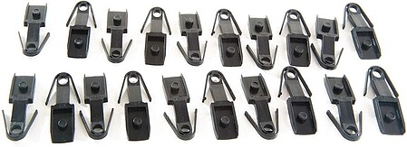 Life-Like-Proto Long Shank Drawbar 20-Pack #6020