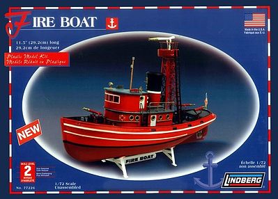 Lindberg Fire Boat Vessel
