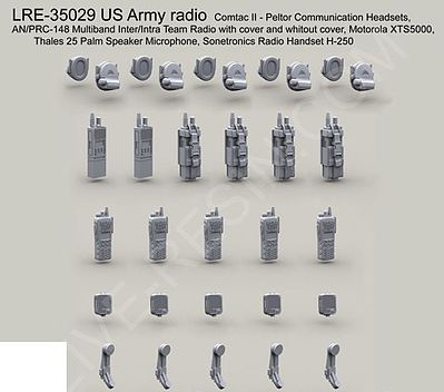 Live-Resin 1/35 US Army Radio Set (5 each of 5 diff) #35029