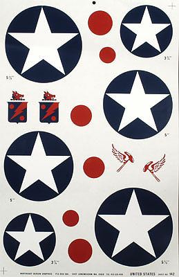 Major-Decals Pressure Decal US Concorde .40 #142p