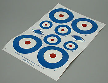 Major-Decals Pressure Decal British WWI .40 #241p