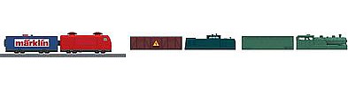 Marklin Battery Powered Locomotive Kit with Cars